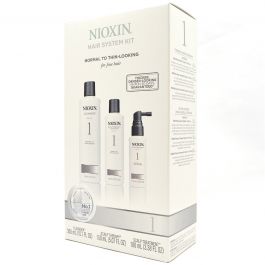 Nioxin 1 Hair System Kit for Fine Hair | Normal to Thin-Looking